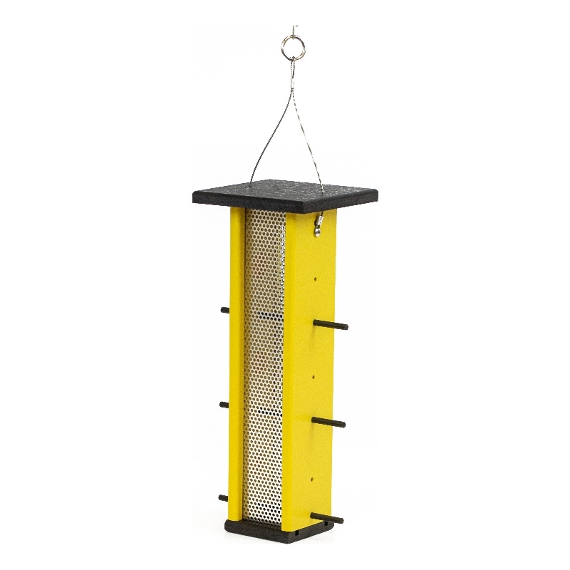 OUTDOOR LEISURE PRODUCTS Finch Bird Feeder Made with High Density Poly ...