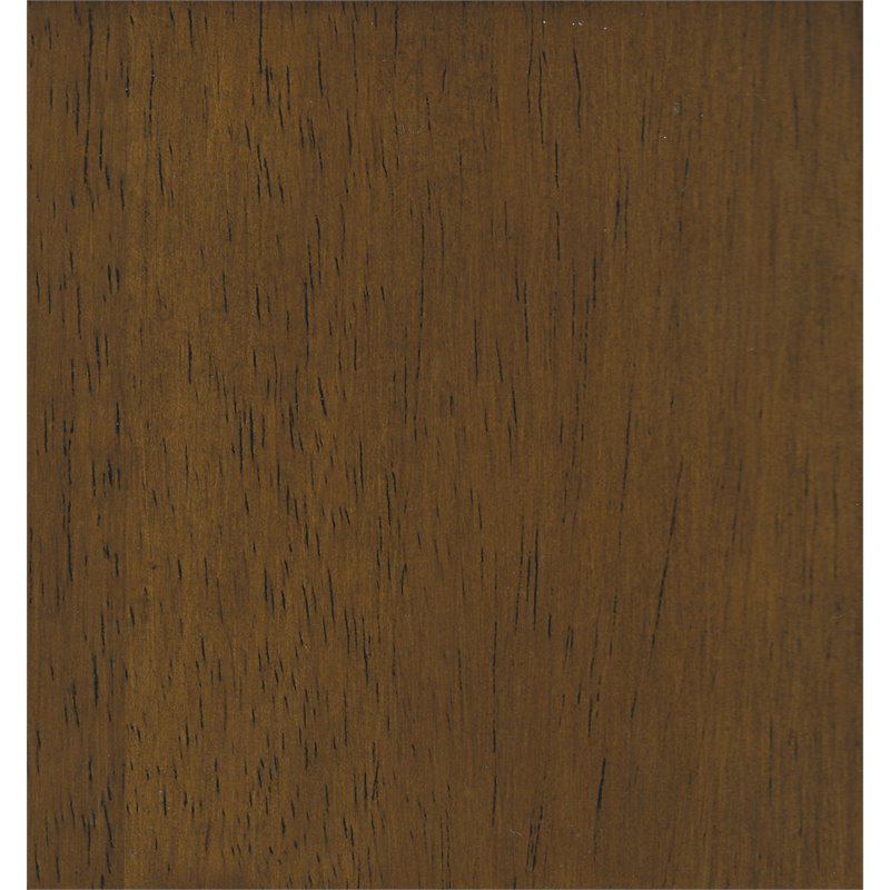 HomePop Modern Woven Fabric Storage Bench with Wood Legs in Gray