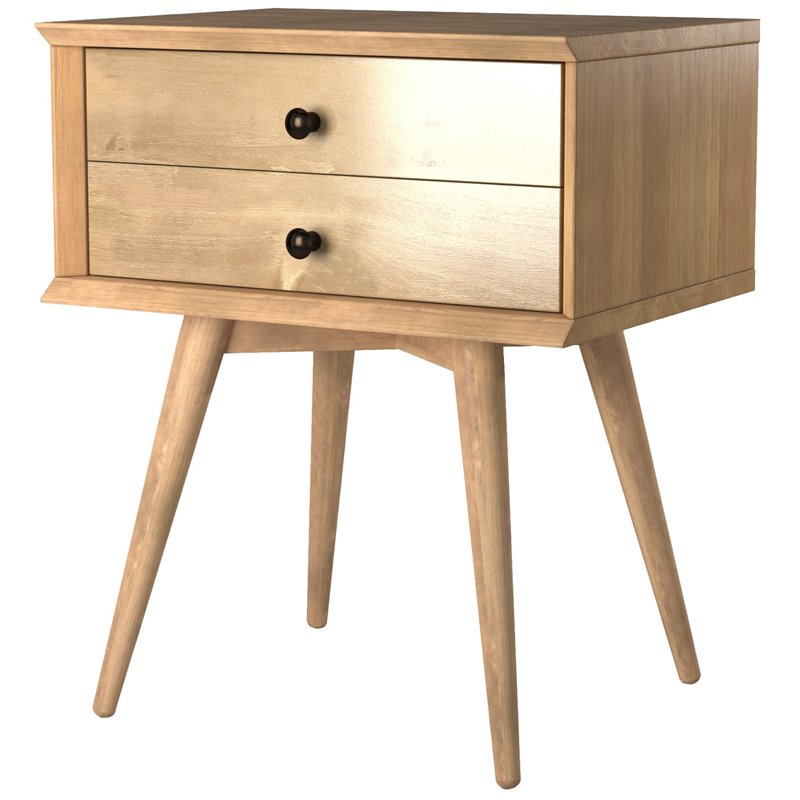 Oak Nightstand, Solid Oak Nightstands, Honey Oak Night Stand | Cymax.com