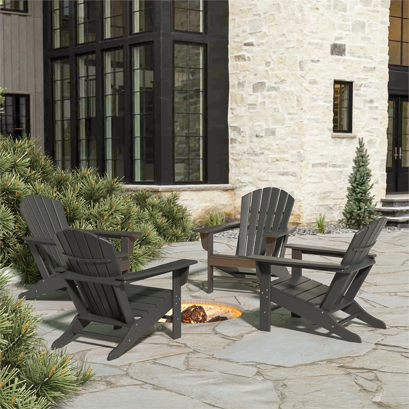 Polywood portside adirondack chair store