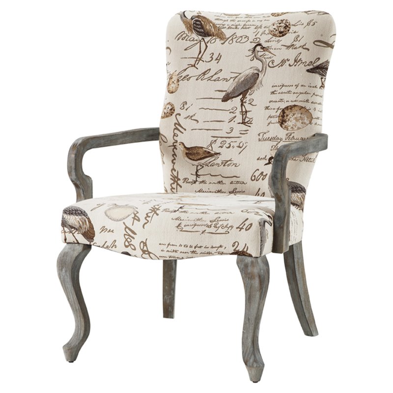 French Script Accent Chairs