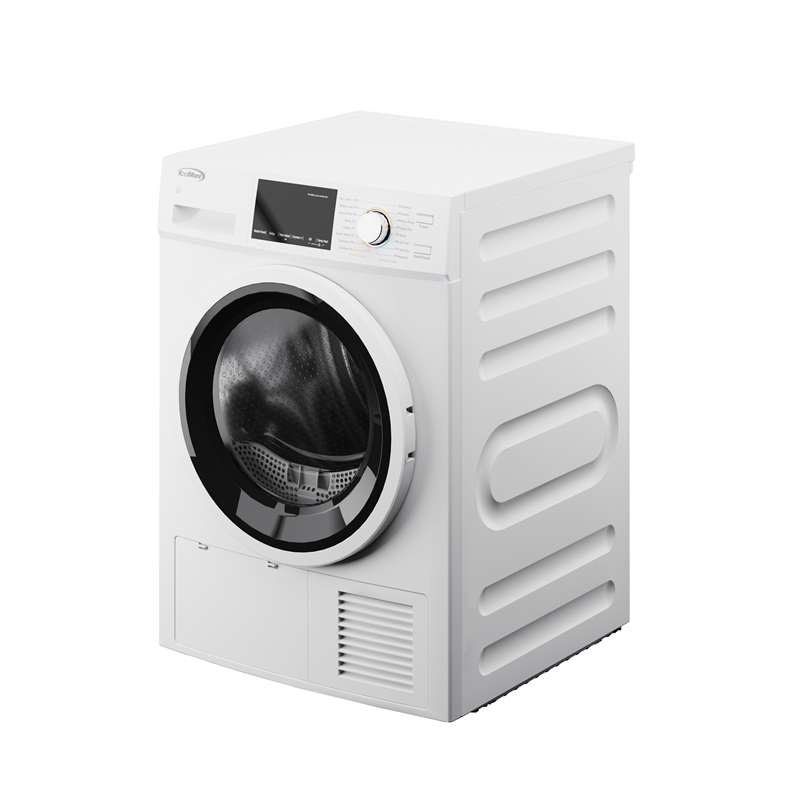 4.4 cu. ft. Large Capacity Stackable Ventless Front Load Dryer in White 240V
