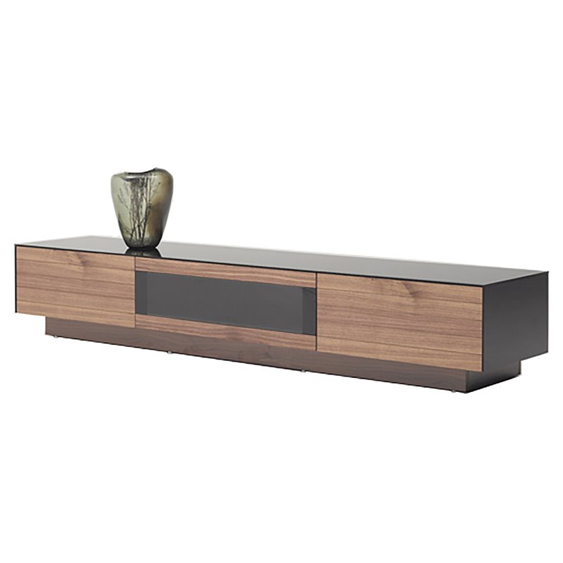 Modrest Darius 3-Drawer Modern Wood TV Stand for TVs up to 79" in ...