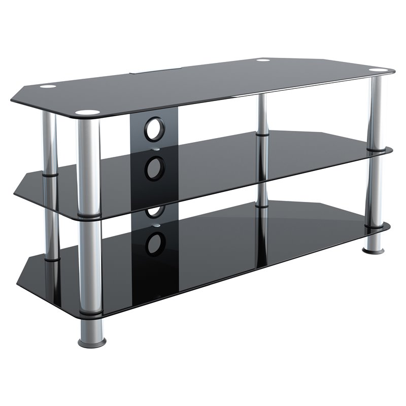 Metal TV Stands, Steel TV Stands, Metallic Television Stands | Cymax.com