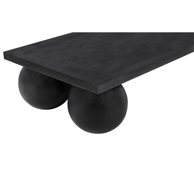 Dani Rectangle Coffee Table Large In Black