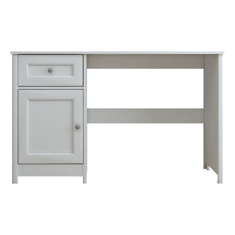 Boahaus Jeonju Modern White Computer Desk | BushFurnitureCollection.com