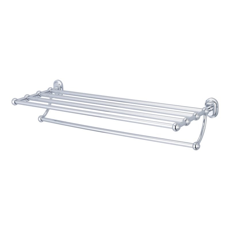 Water Creation Traditional Solid Brass Train Racks in Chrome/Silver ...