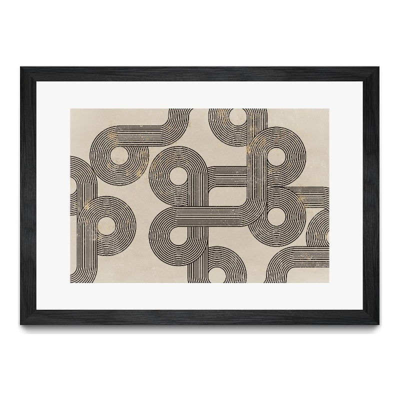 Giant Art 24x36 Form Follows Matted and Framed in Multi-Color | Cymax ...