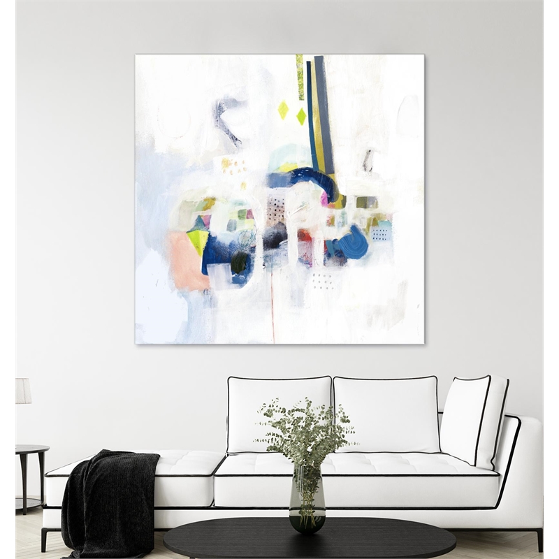 Giant Art 54x54 Boardwalk Taffy II Fine Art Giant Canvas Print in Multi ...