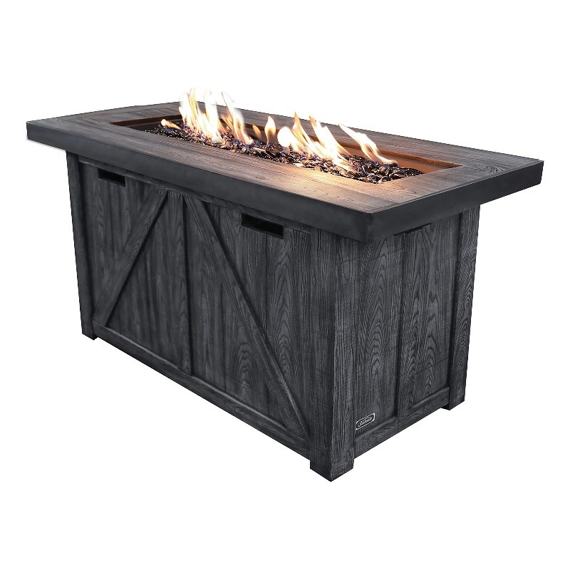 Sunbeam Grange Resin Fire Pit -Vintage Grey Finish | Cymax Business