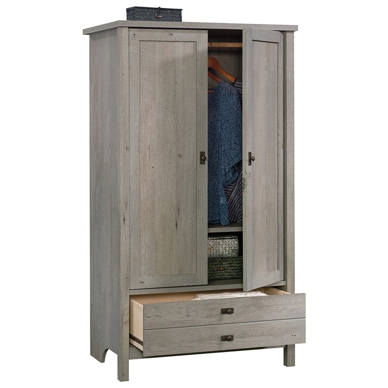 Sauder Cottage Road Armoire in Mystic Oak