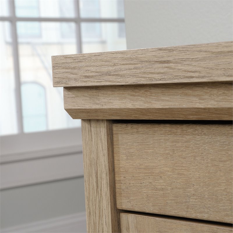 Sauder Aspen Post Engineered Wood Library Base in Prime Oak Finish ...