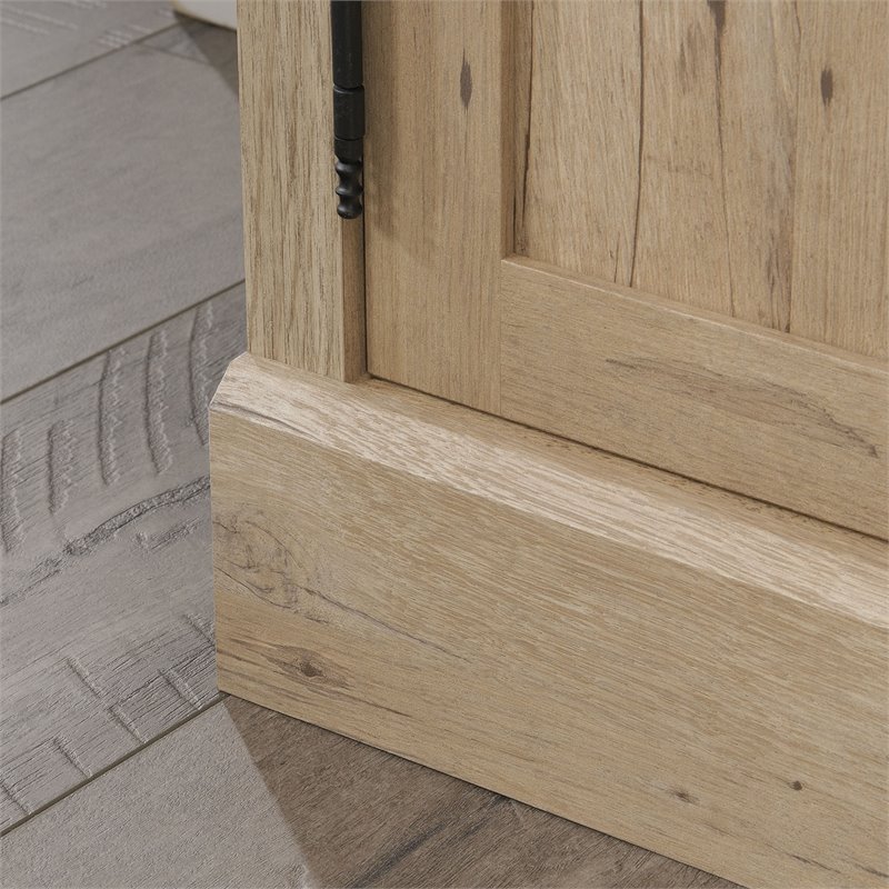 Sauder Aspen Post Engineered Wood Library Base in Prime Oak Finish ...