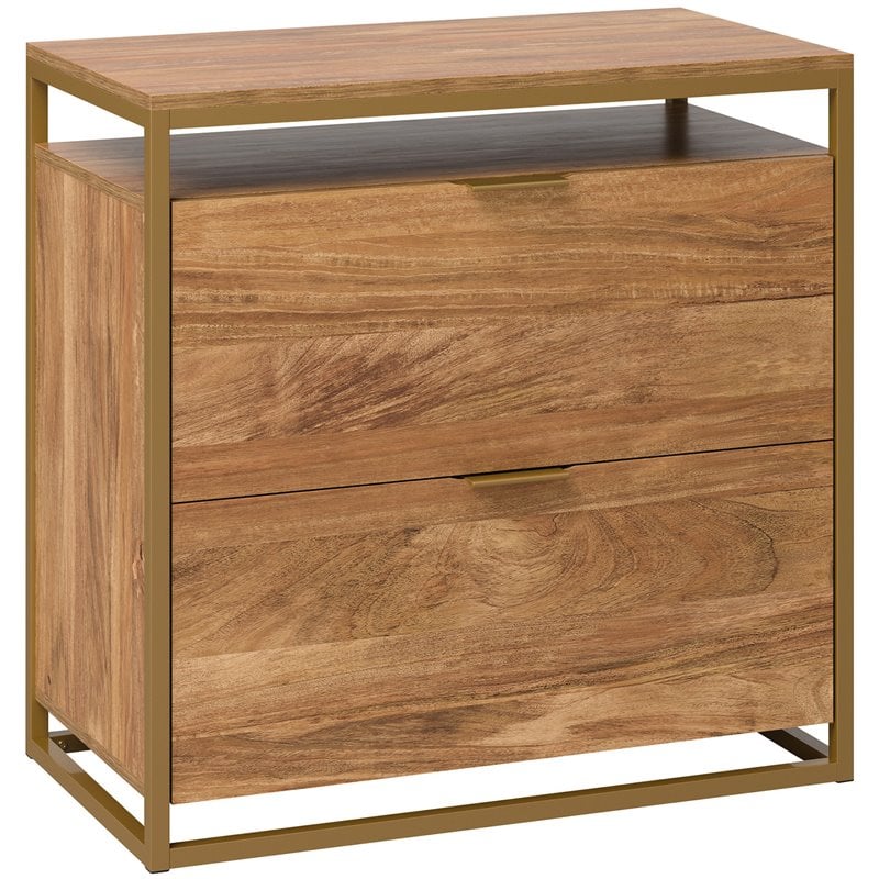 Sauder International Lux Engineered Wood File Cabinet in Sindoori Mango ... Sauder International Lux Engineered Wood File Cabinet in Sindoori Mango ...