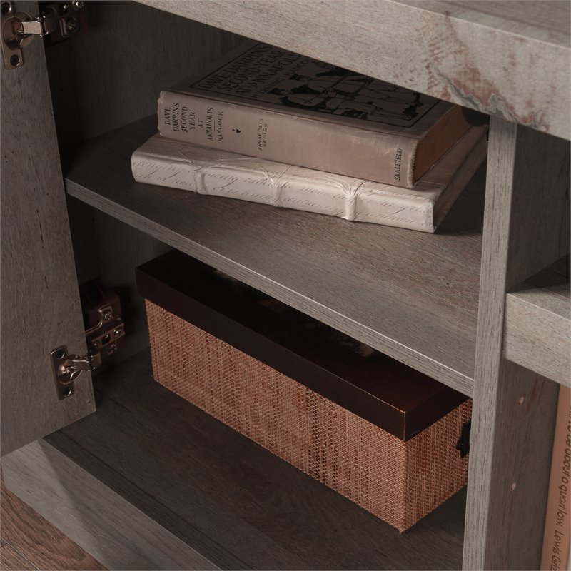 Sauder Cannery Bridge TV Credenza Mystic Oak