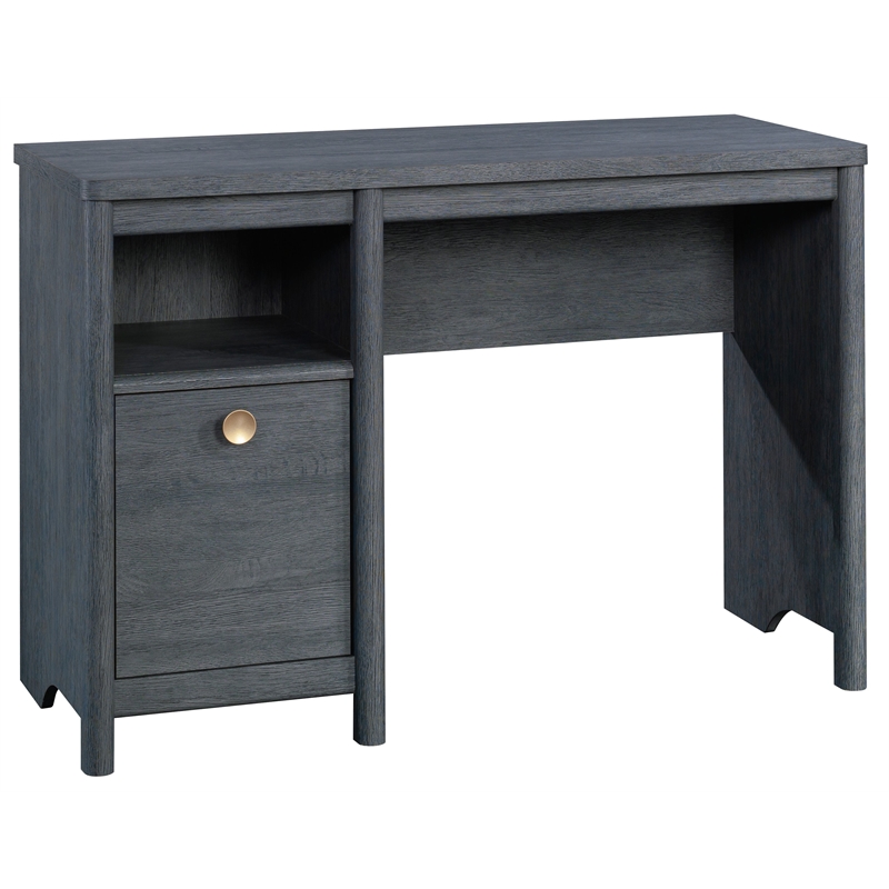 Sauder Dover Edge Engineered Wood Desk in Denim Oak | Cymax Business