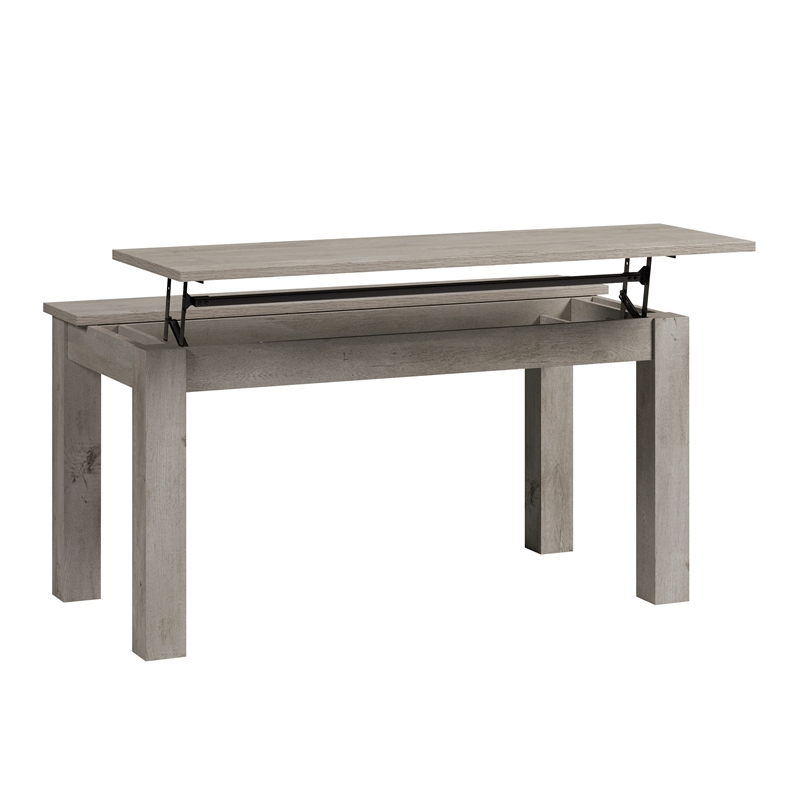 Sauder Northcott Engineered Wood Table Desk in Mystic Oak Finish