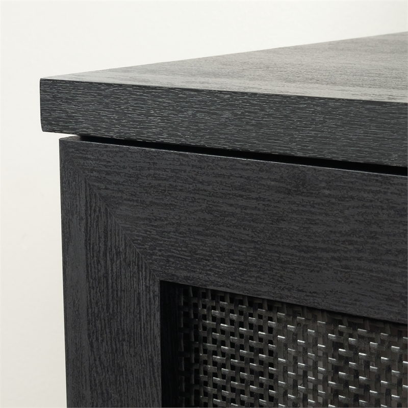 Sauder Tiffin Line Engineered Wood Library Base in Raven Oak | Bush ...