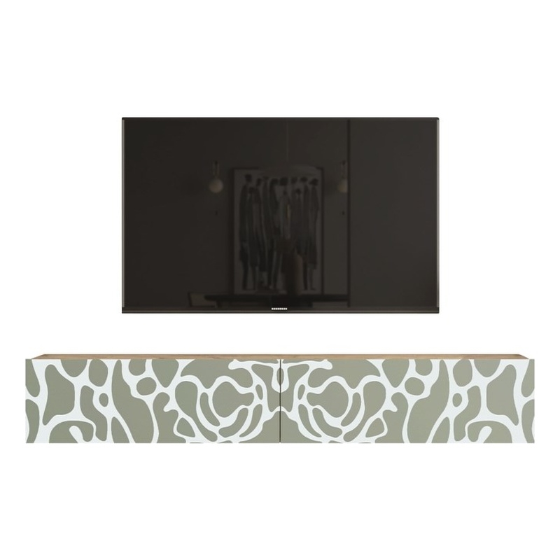 Future TV Unit UV Print 70" Floating Entertainment Center in Dubrovnik ...