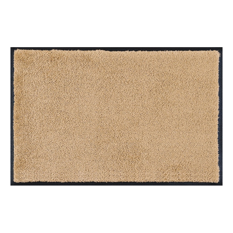 Wash+Dry Monotone Sahara Small Floor Mat in Tan | Homesquare