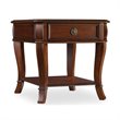 Hooker Furniture Brookhaven Corner Console in Distressed Clear Cherry ...