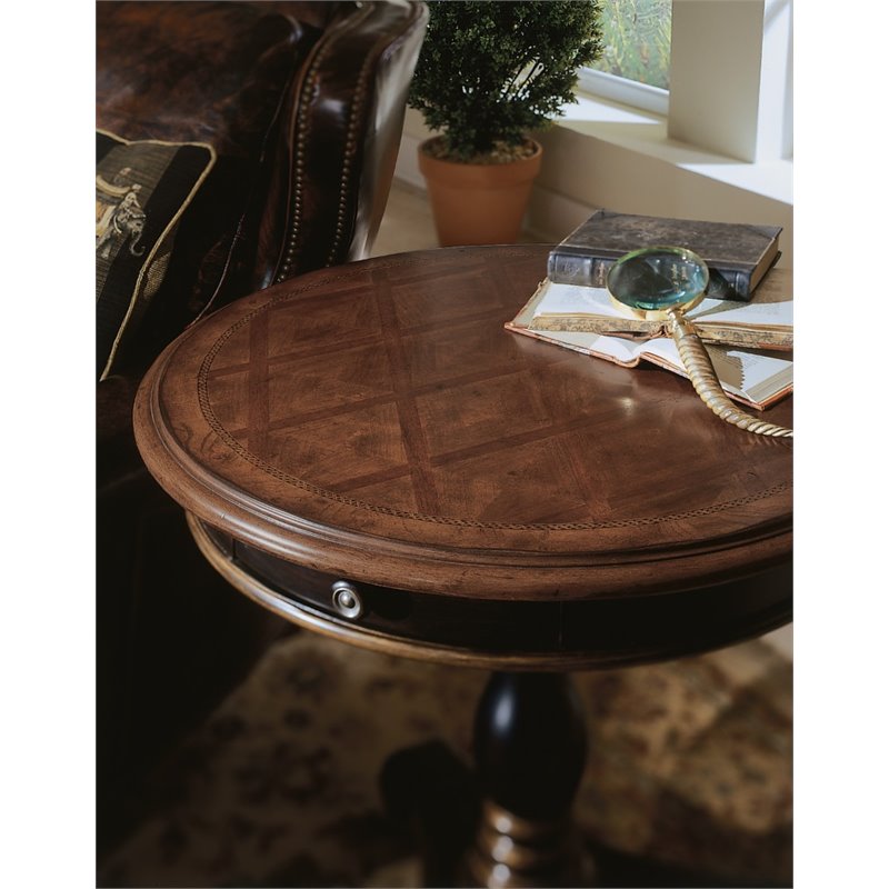 Hooker Furniture Preston Ridge Pedestal Accent Table - 864-50-103