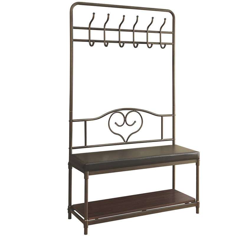 Hall Trees, Hall Tree Wall Coat Racks | Cymax.com