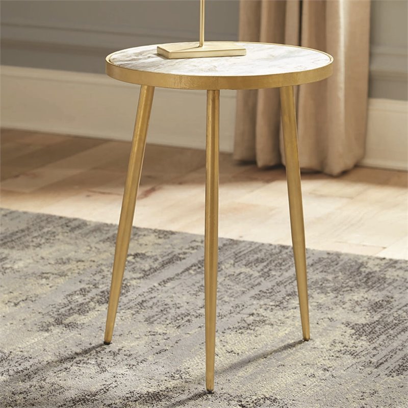 Round End Tables, Round End Table, Round Side Tables | Cymax.com