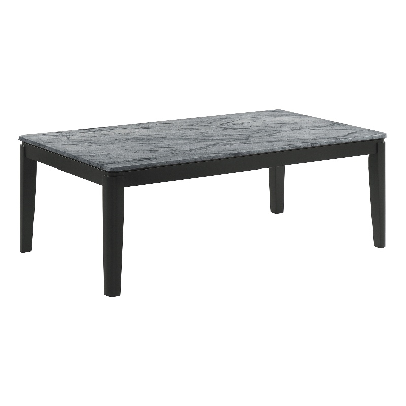 Coaster Modern Wood Rectangular Coffee Table with Break-Proof in Gray ...
