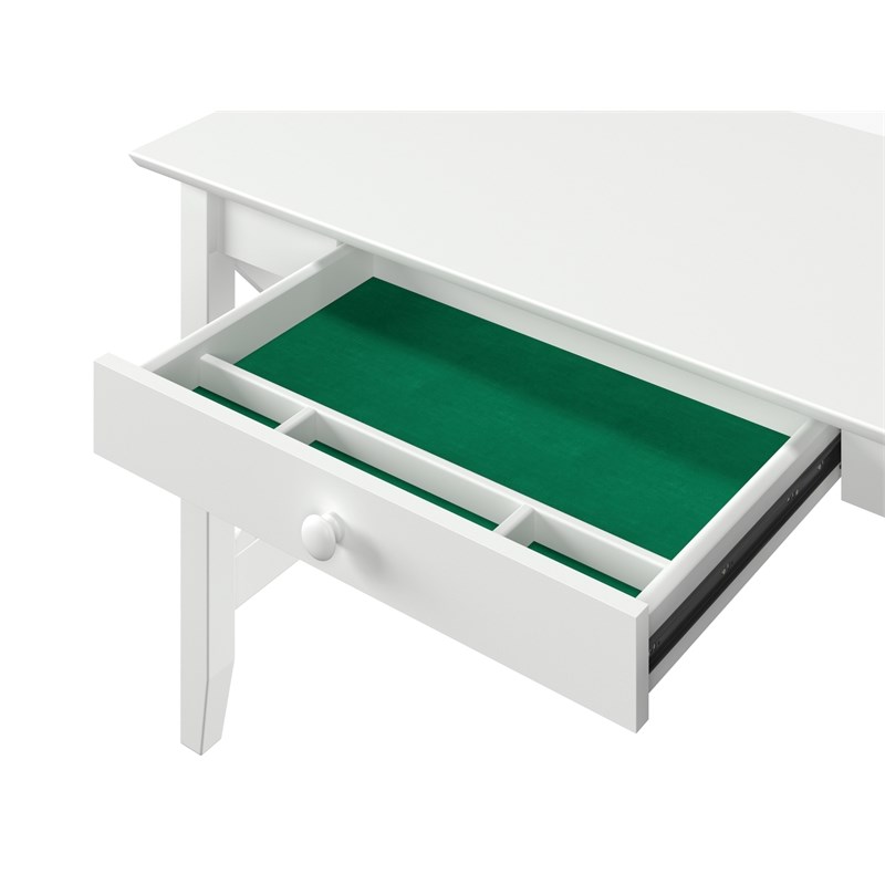 Lexi desk with drawer and charger store
