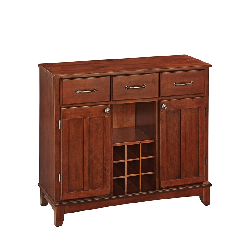 Homestyles Buffet of Buffets Wood Buffet in Brown | Cymax Business