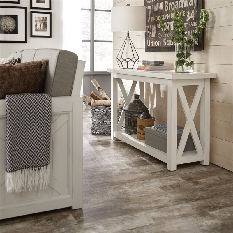 Seaside lodge end table store