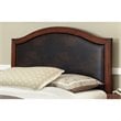 Camelback Panel Headboard with Brown - 5545-X01A