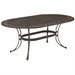 Home Styles Biscayne Oval Outdoor Dining Table in Black Finish - 5554-33